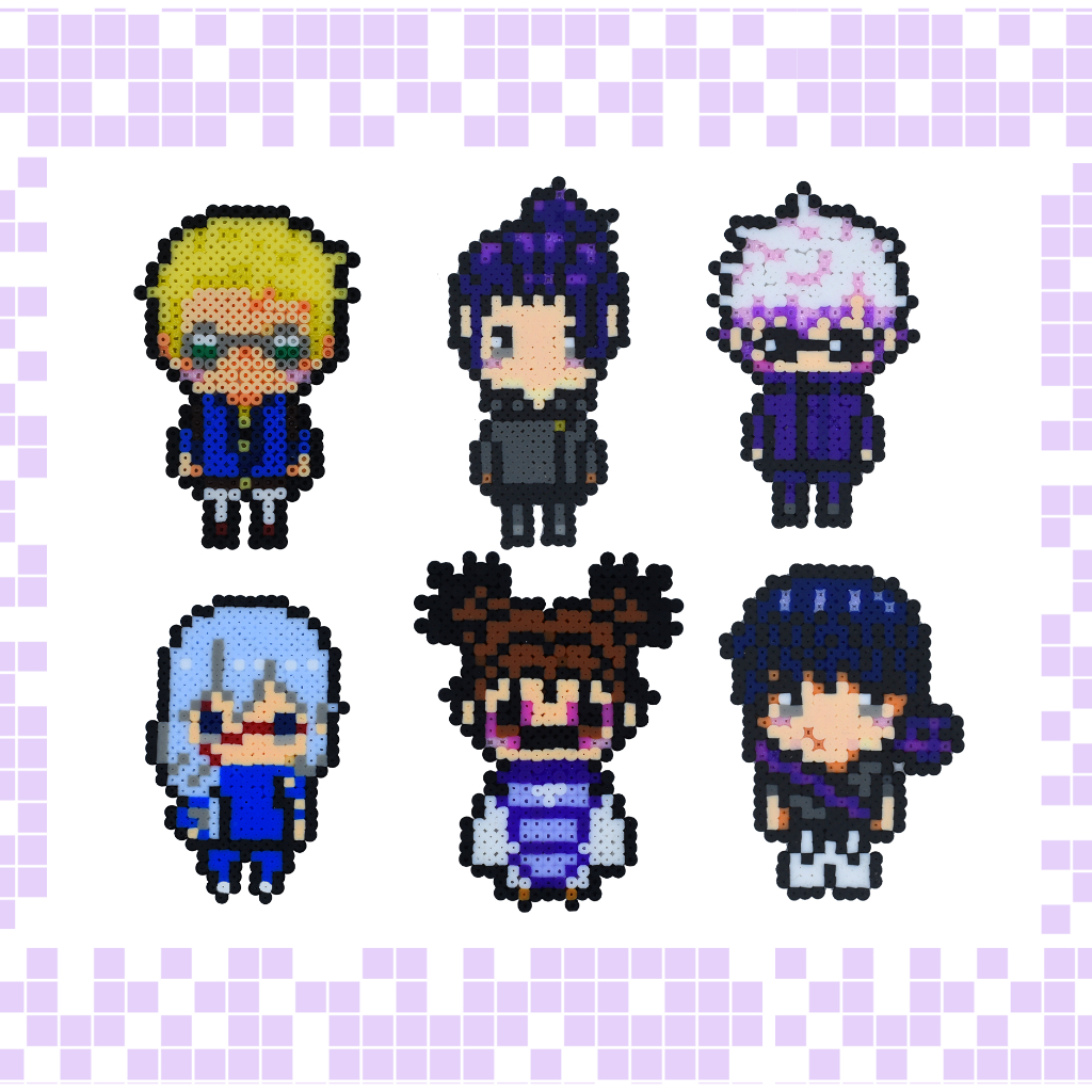 Jujutsu Kaisen Season 2 Gojo Geto Toji Nanami Mahito Choso Chaveiro Imã Ou Figura Pixel
