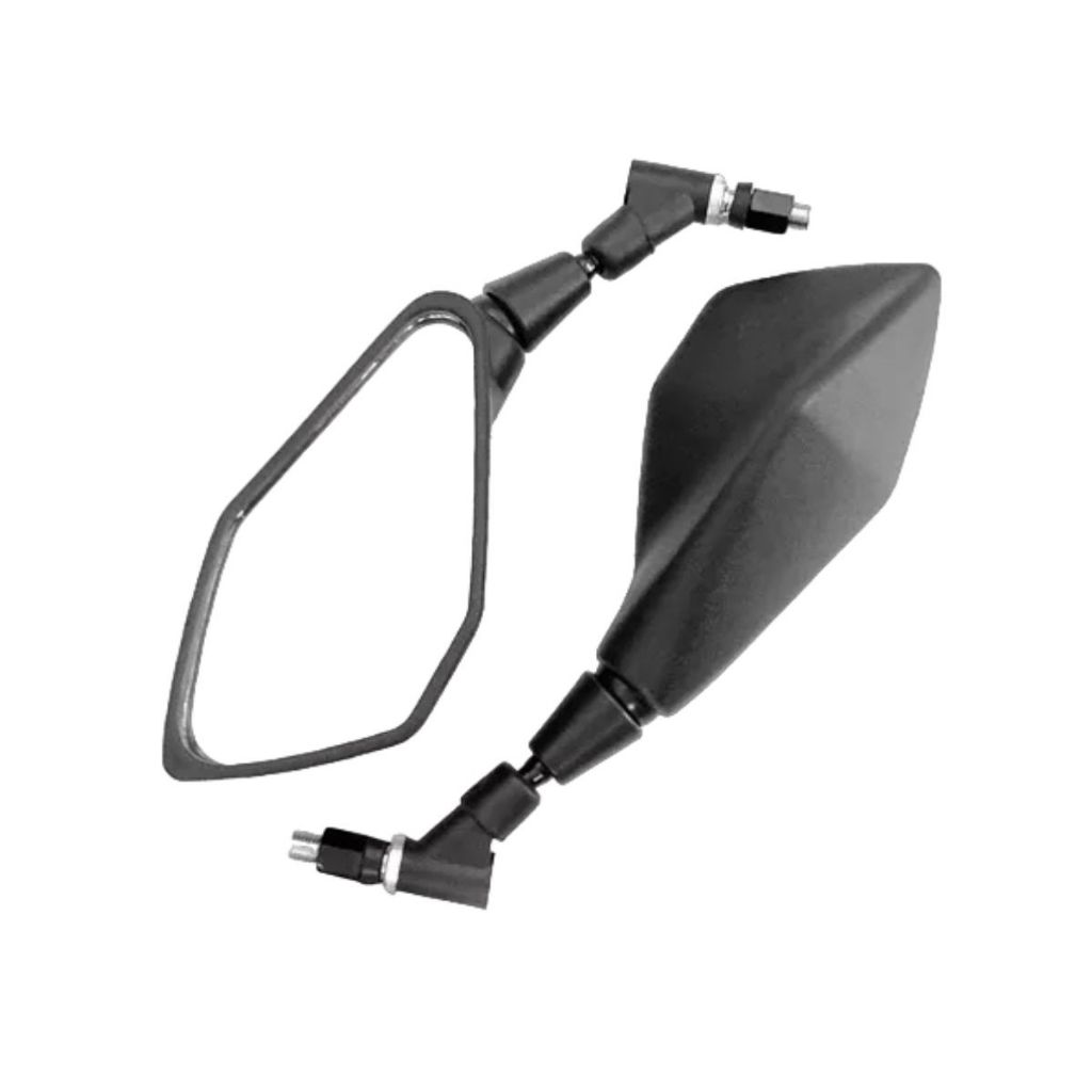 Retrovisor Kawasaki Z400 Versão Combate Haste Giro 360º Rvg | Shopee Brasil