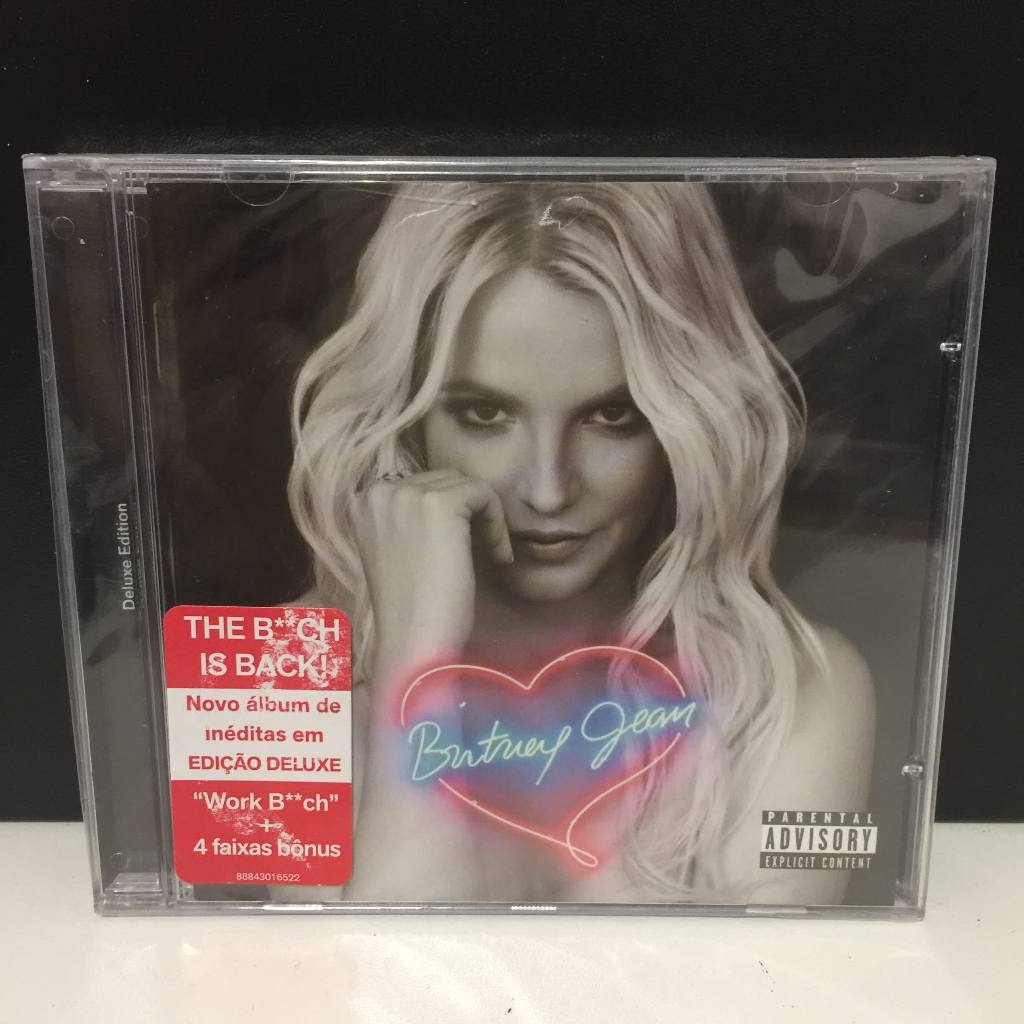 CD: Britney Spears - Britney Jean (Edição Deluxe) (Lacrado) | Shopee Brasil