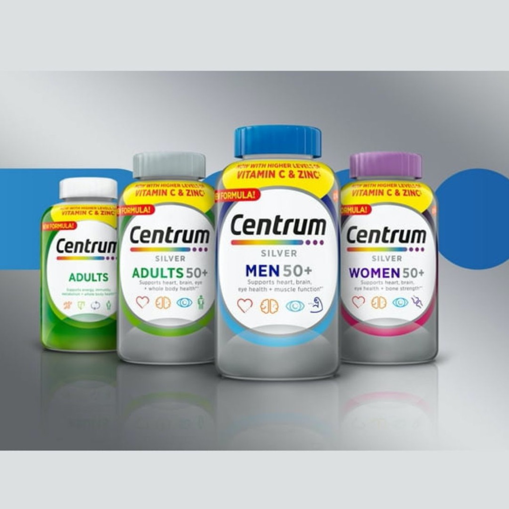 Centrum Suplemento Multivitamínico Adulto em comprimidos | Shopee Brasil