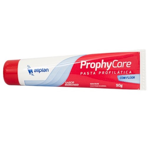Pasta Profilática dental com Flúor 90g Morango ou Uva - Allplan ...