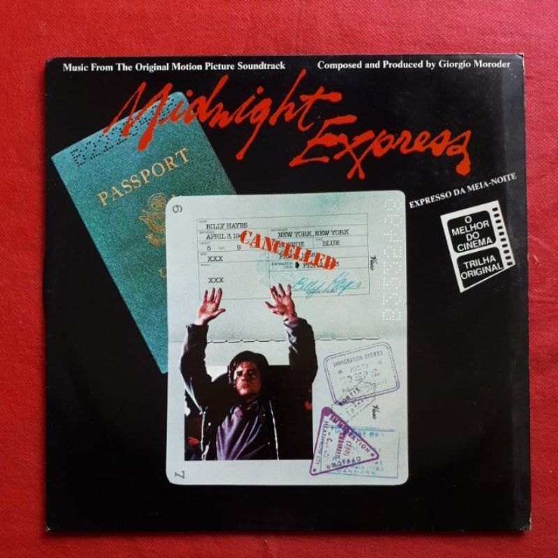 lp MIDNIGHT EXPRESS - expresso da meia-noite - music from the original ...