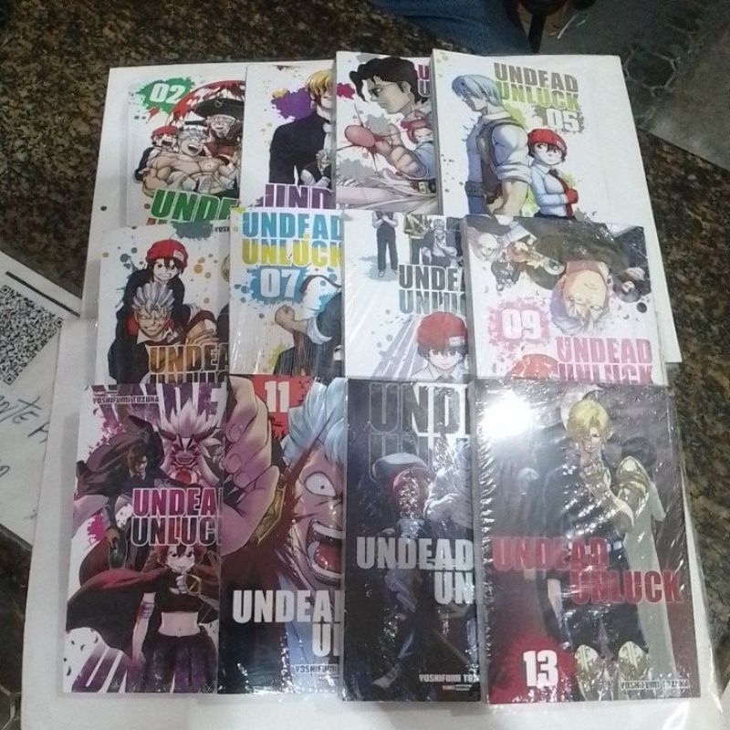 UNDEAD UNLUCK 02 AO 13. | Shopee Brasil