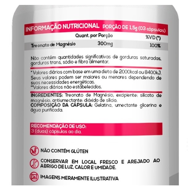 Kit CoenzimaQ10 + Omega 3 + L-Treonato De Magnésio 120 Capsulas - Bionutri (Omega 3 HealthPlant ...