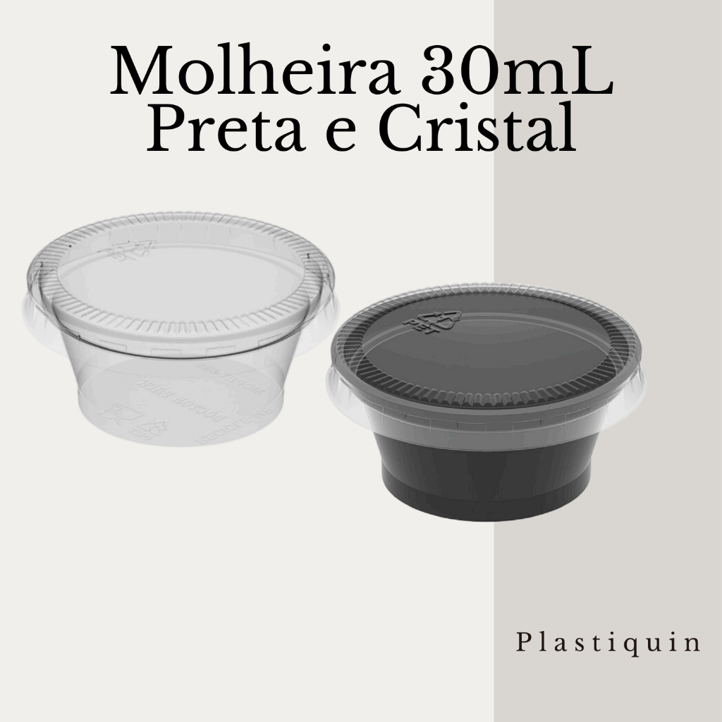 Pote Molheira 30mL com Tampa Pacote com 150/200 Unidades | Shopee Brasil