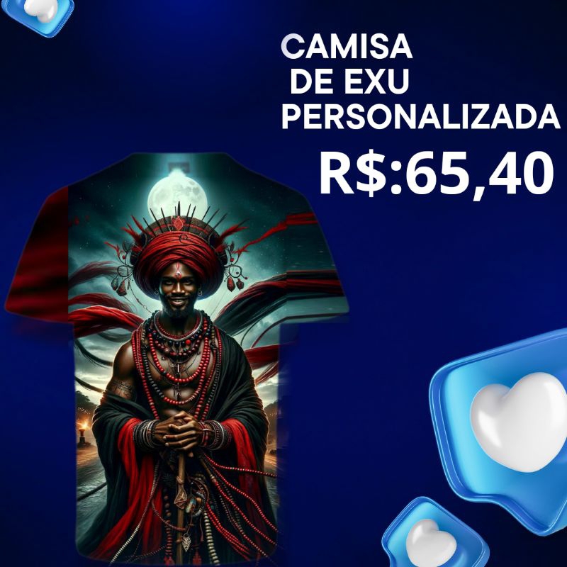 camisa de exu/ Exu tranca rua/ Exu | Shopee Brasil