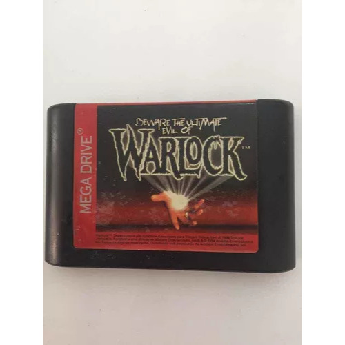 Warlock, Mega Drive | Shopee Brasil