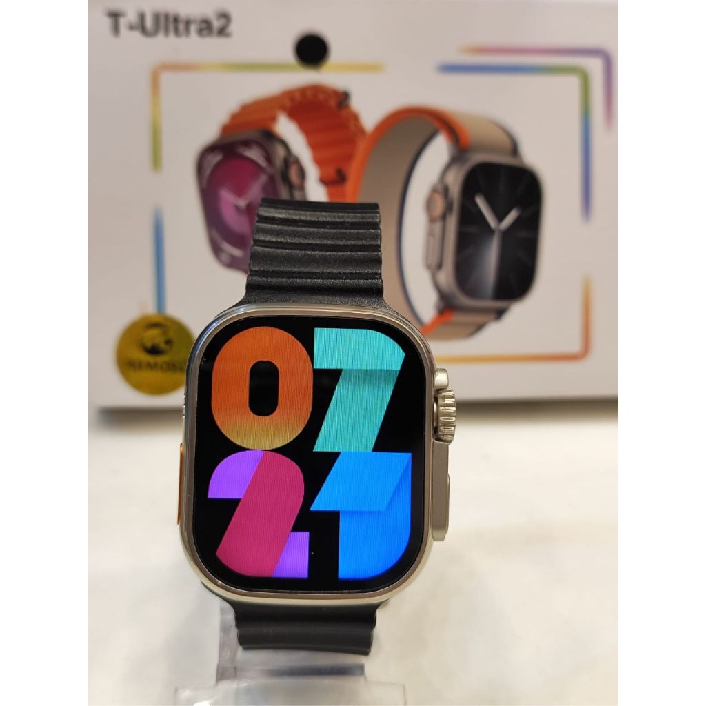 Smartwatch T-Ultra 2 com Tela de Super Amoled - Foto na Tela - Envio ...