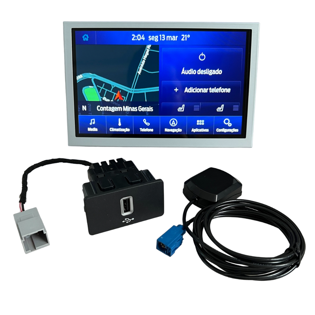 Central Multimídia Original Ford Sync 3 Focus Titanium 2016 | Shopee Brasil