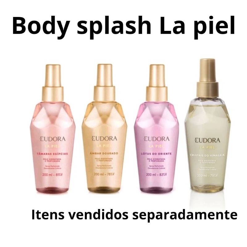 Body splash La Piel de Eudora | Shopee Brasil