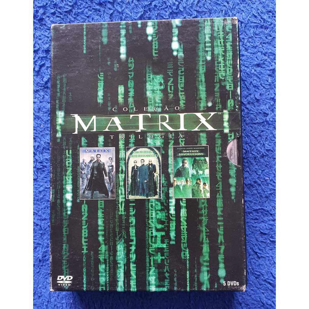 Coleção Matrix 3 DVDs | Shopee Brasil