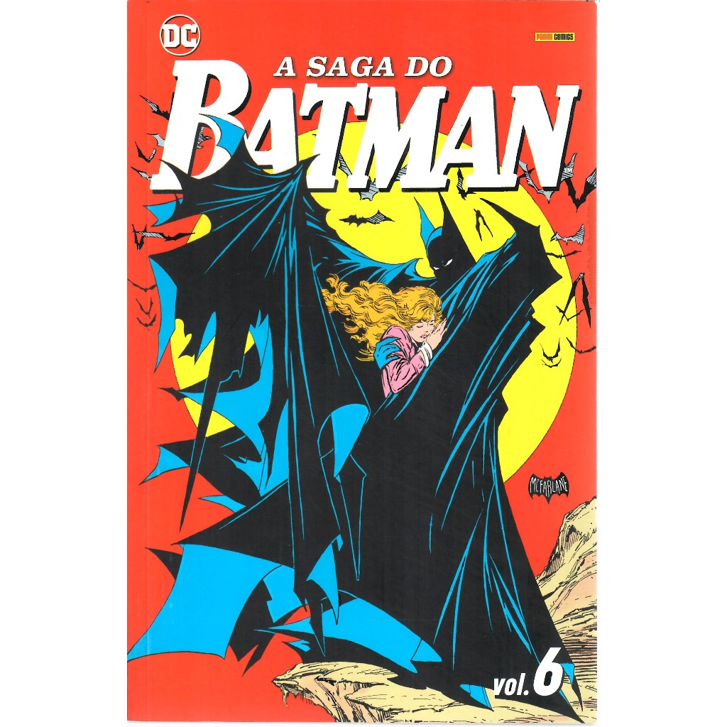 A Saga Do Batman Vol. 6 (09/2021) Panini - Capa Cartão | Shopee Brasil