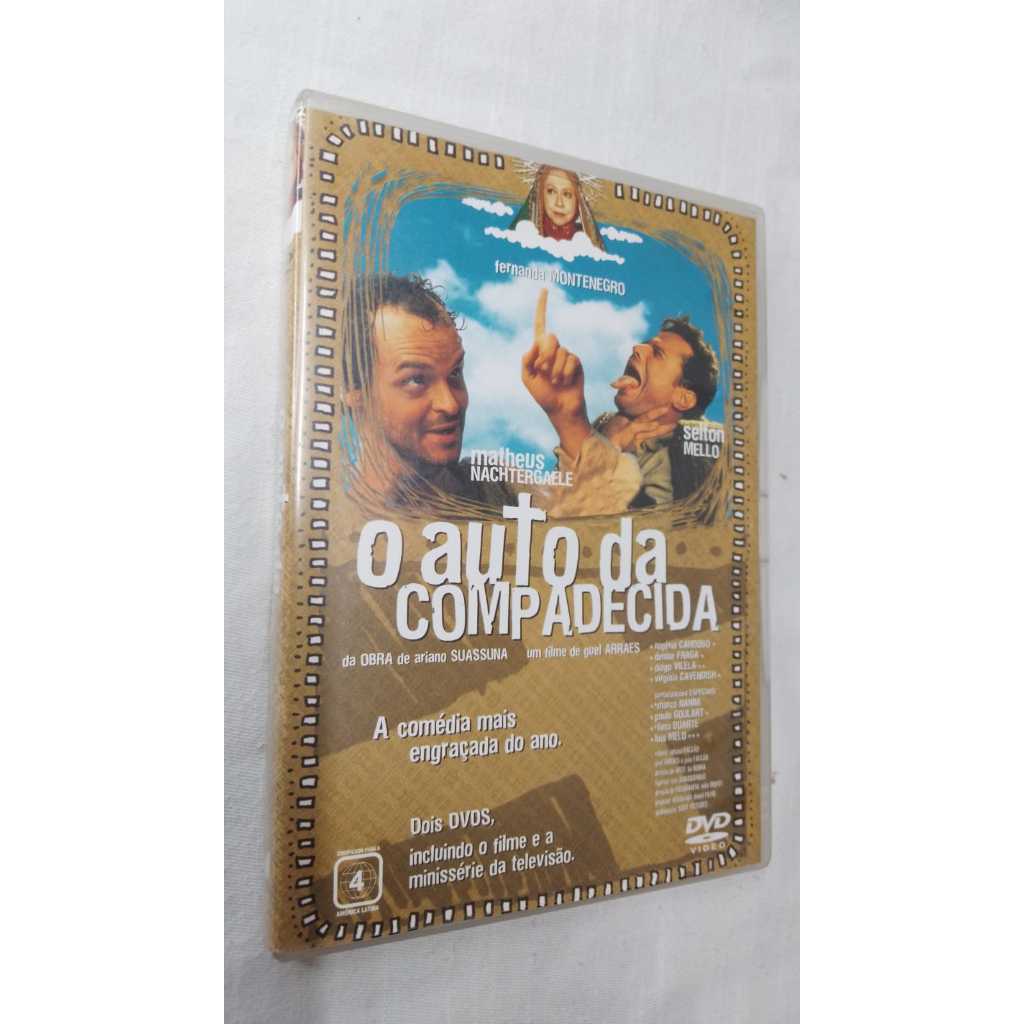 Dvd Duplo O Auto Da Compadecida ( 17693 ) | Shopee Brasil