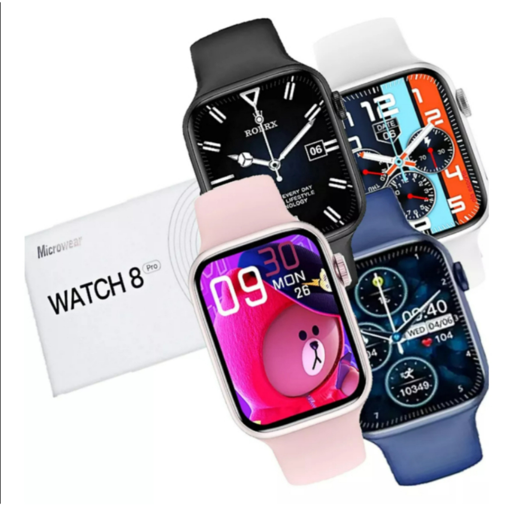 Smartwatch W28 Pro Série 8 Relógio Inteligente Masculino e Feminino ...