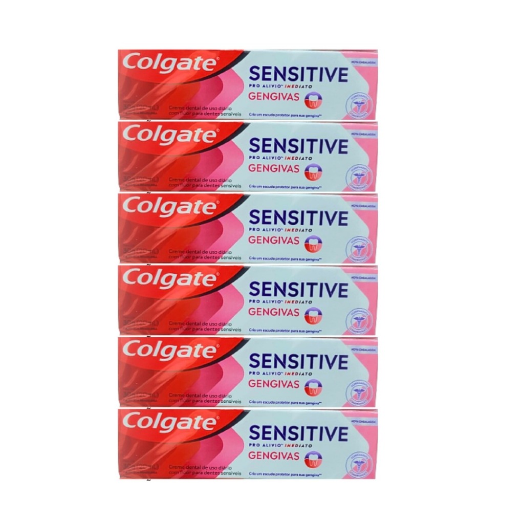 Pasta de Dente Creme Dental Colgate Sensitive Pro-alivio 30g | Shopee ...
