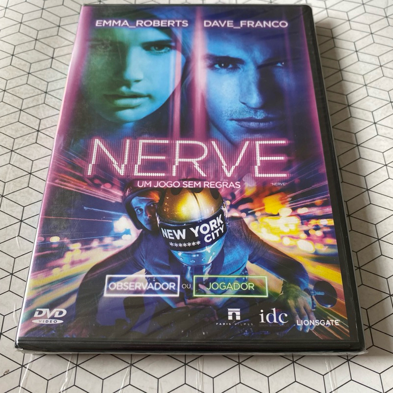 Dvd original lacrado Nerve - Um jogo sem regras | Shopee Brasil