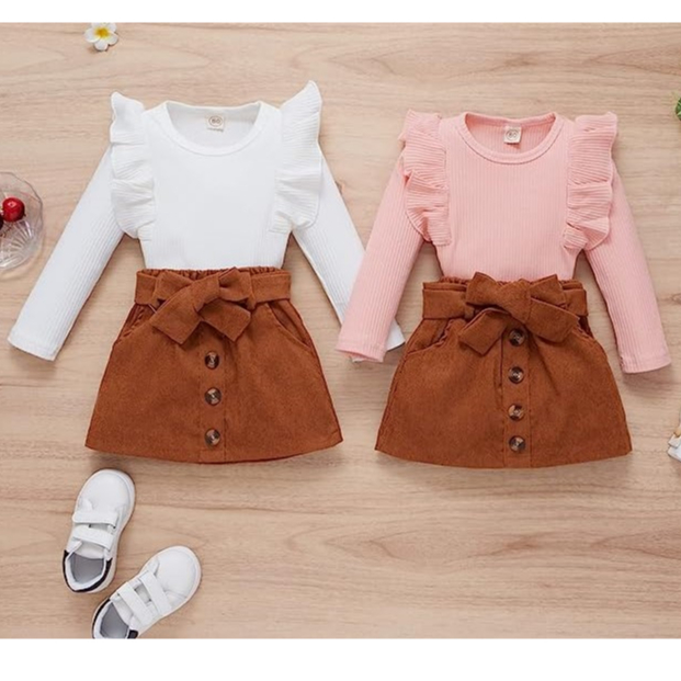 Roupa Infantil Menina - Roupas De Inverno para Meninas - Roupa de bebê ...