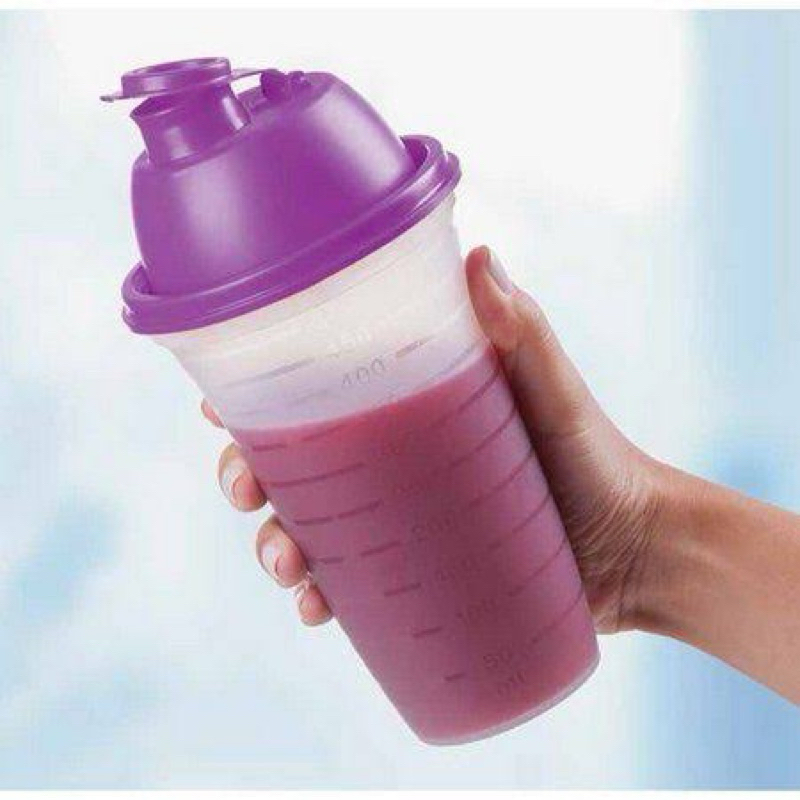Tupperware Shaker Bottle Tupperware Quick Shake 500ml (Red)