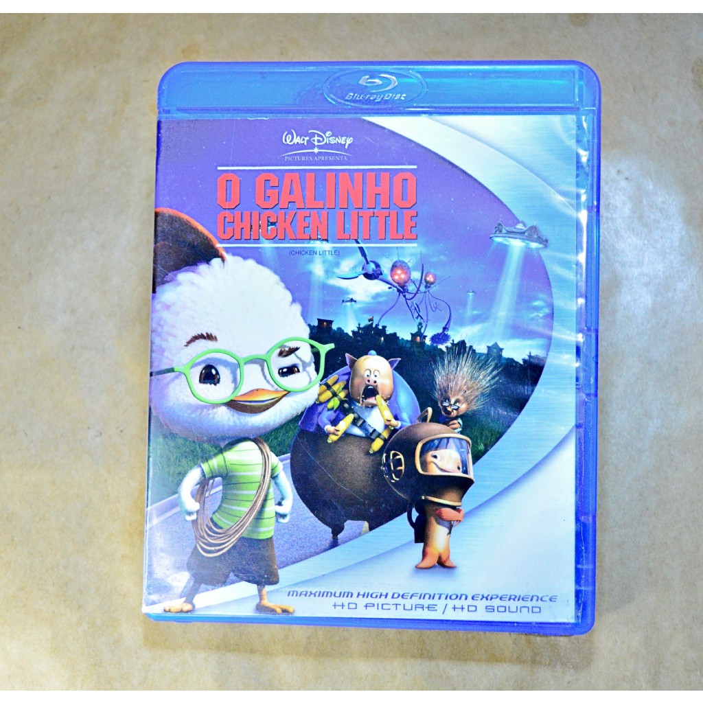 BLURAY - O Galinha Chicken Little (Chicken Little) | Shopee Brasil