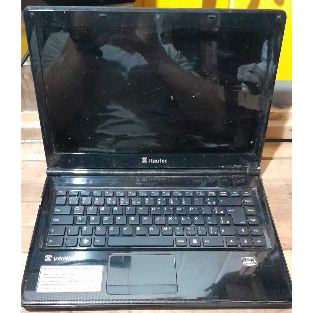 Carcaça Completa Notebook Itautec W7535 | Shopee Brasil