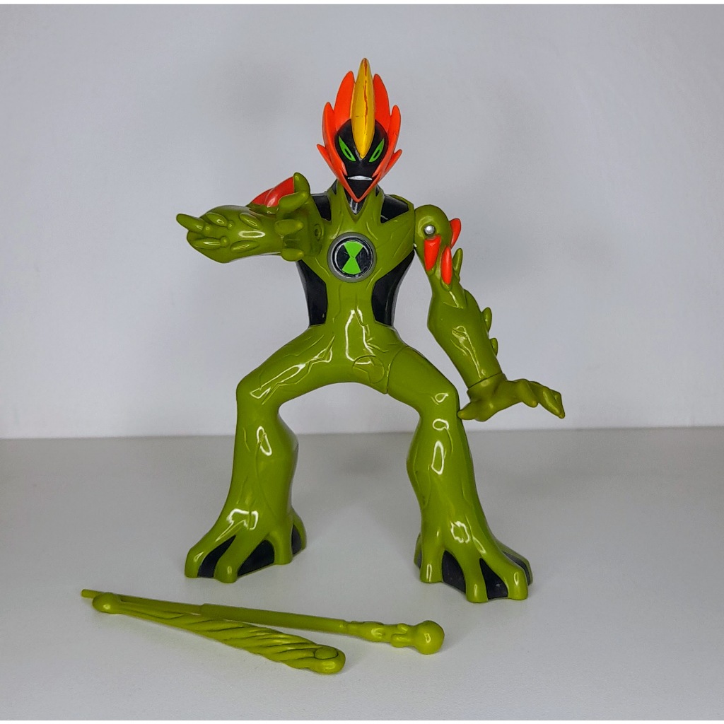 Boneco Ben 10 Fogo Fatuo DNA Alien Heroes - Original Bandai | Shopee Brasil