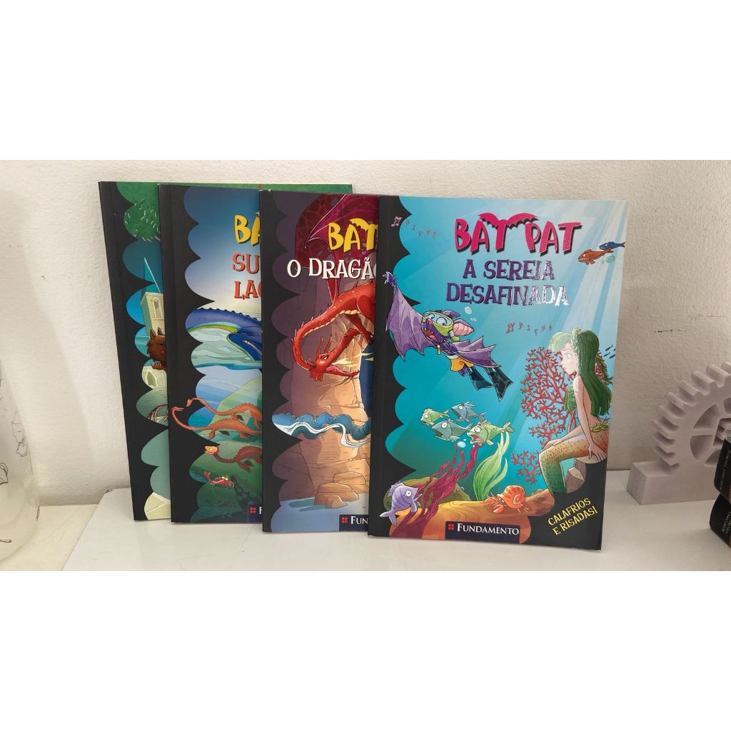 Bat Pat a sereia desafinada calafrios e risadas e outros livros de capa ...