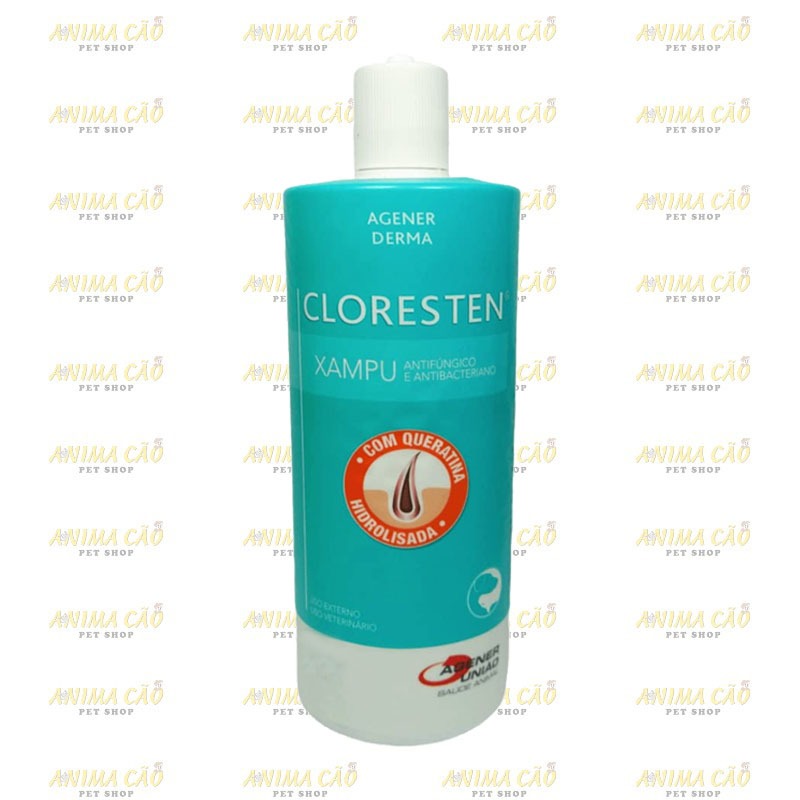 Shampoo Xampu Cloresten Clorexidina Miconazol 200ml 500ml | Shopee Brasil