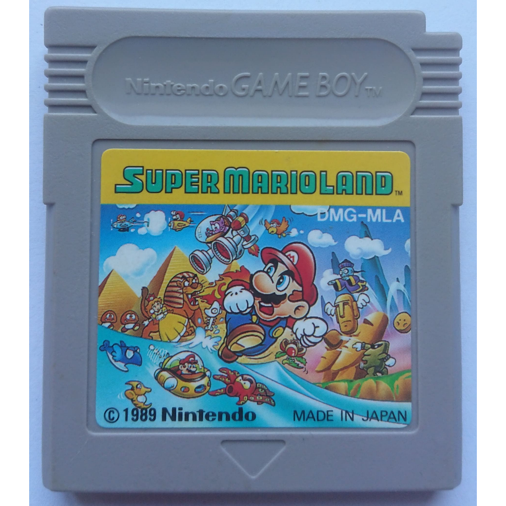 Super Mario Land - Nintendo Game Boy JP ( USADO ) | Shopee Brasil