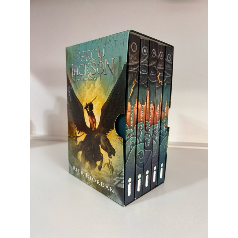 NOVO - Box Percy Jackson | Shopee Brasil