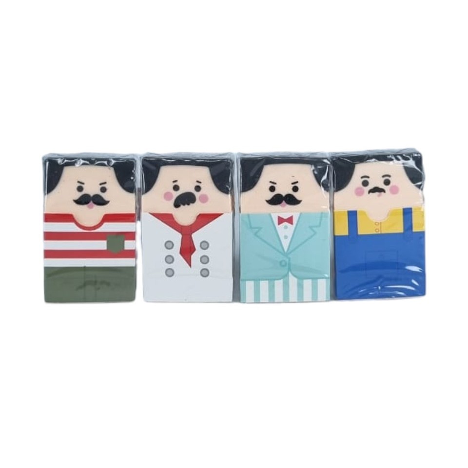 Kit com 4 Borrachas Carequinha, Conforme Você Vai Usando o Homem fica ...