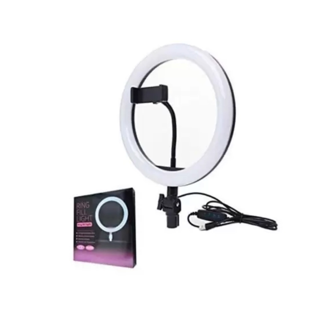 Ring Light Iluminador Anel Luz 26cm 10 Polegadas Sem Tripé | Shopee Brasil