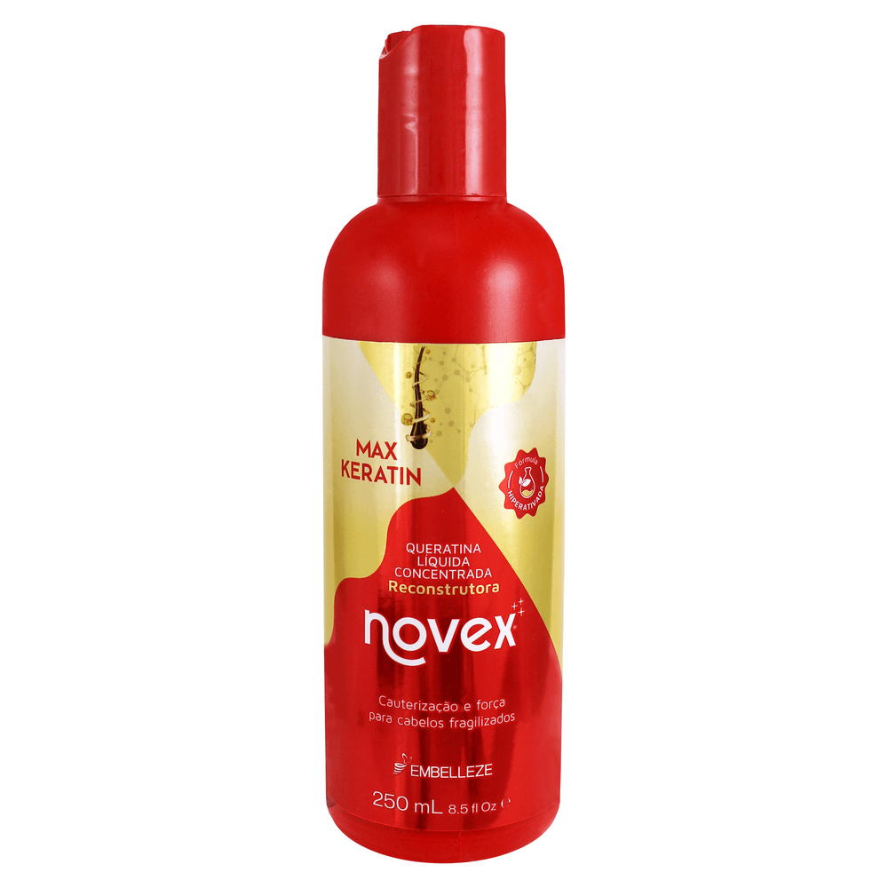 Novex Max Keratin Queratina liquida 250ml | Shopee Brasil