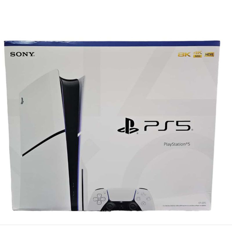 Console Ps5 slim com leitor de disco 1tb de memória pronta entrega lacrado | Shopee Brasil