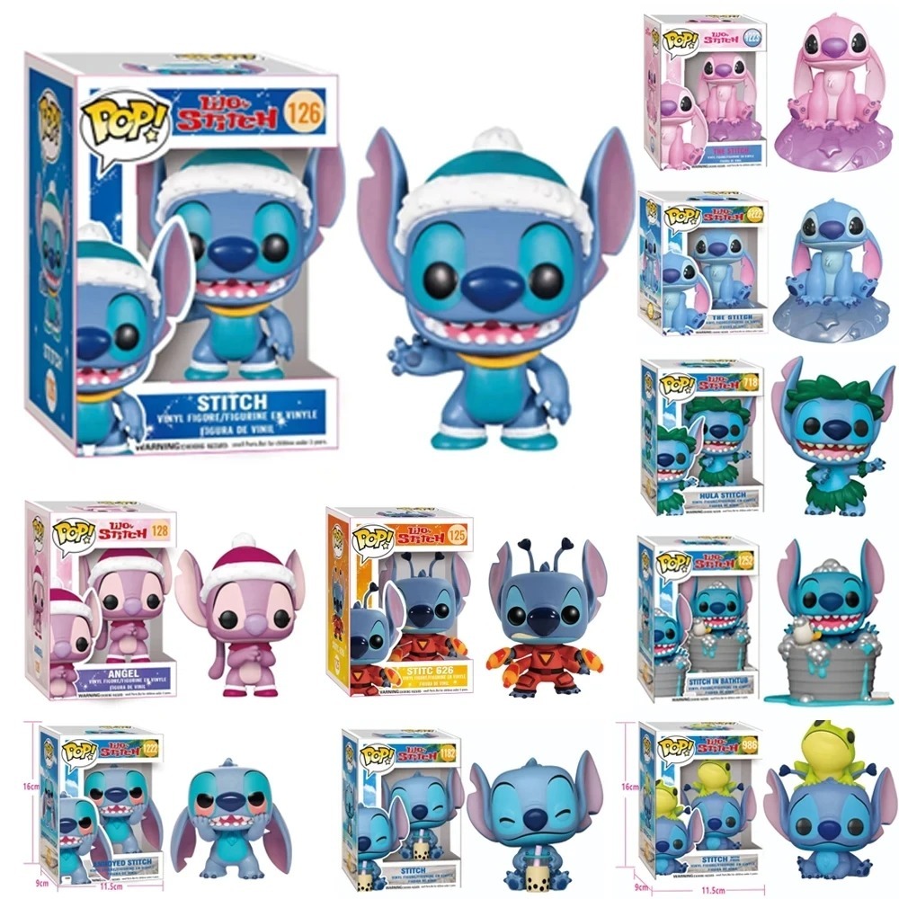 Funko Pop Stitch Action Figure Estatua 10 cm PVC Varios Modelos ...