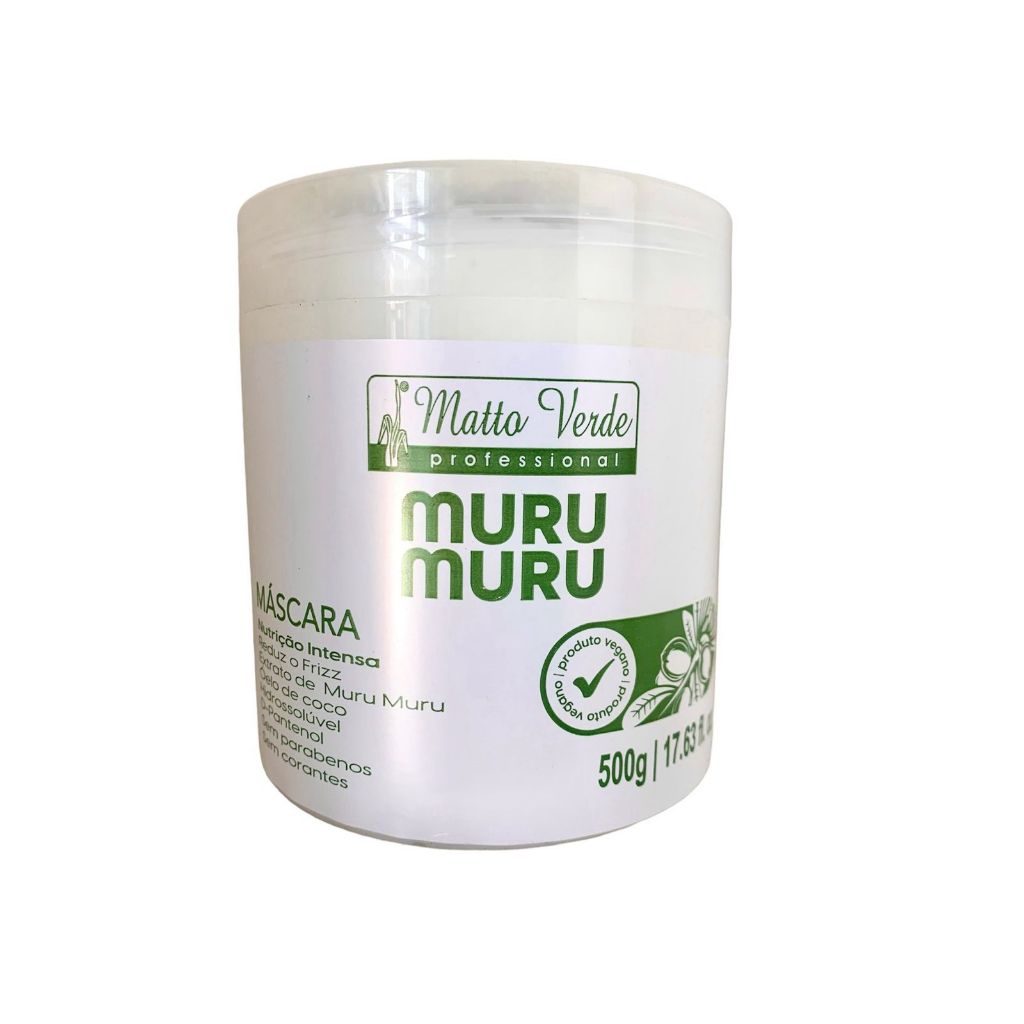 Máscara Muru Muru Nutrição Intensa Matto Verde 500g | Shopee Brasil
