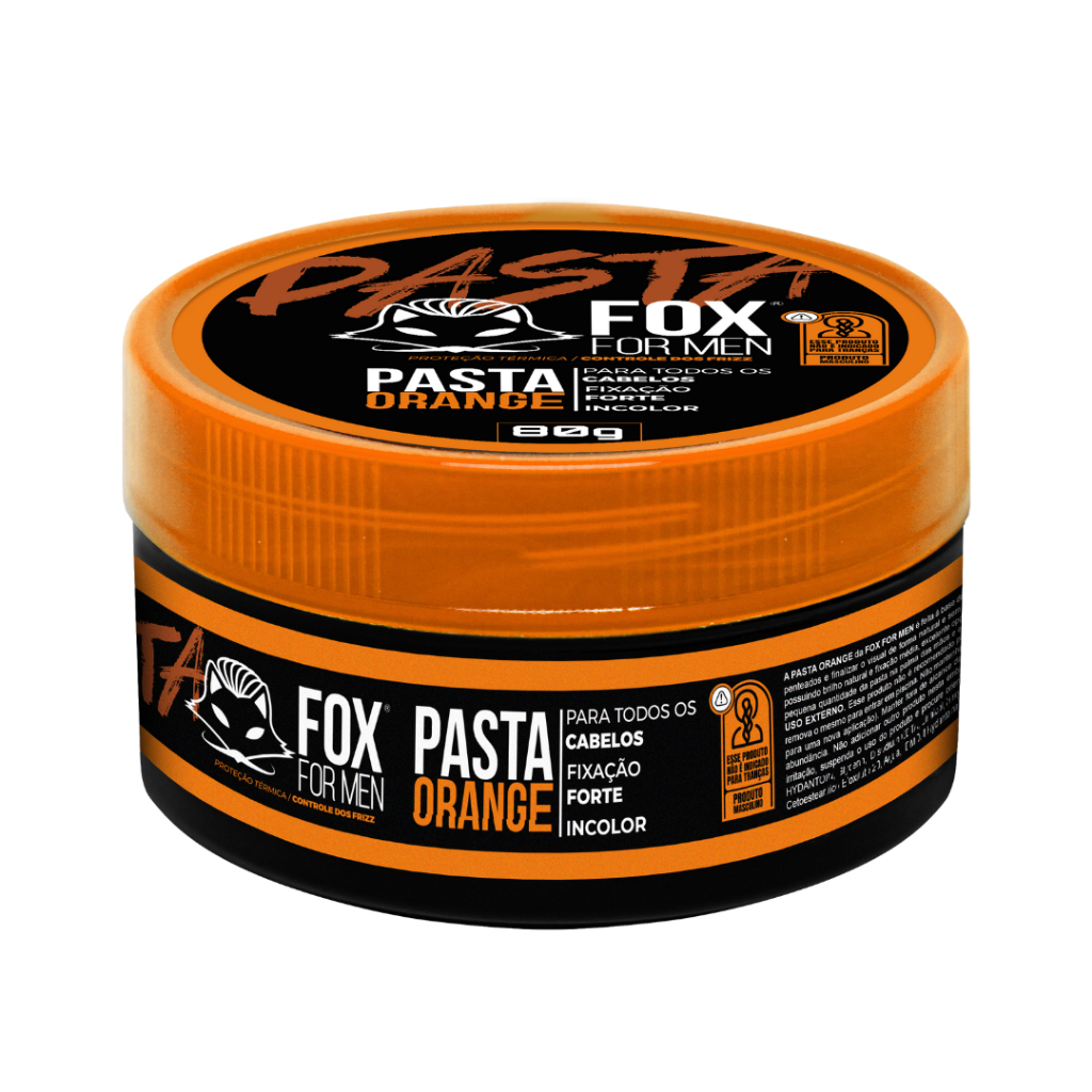 PASTA ORANGE 80G - FOX FOR MEN | Shopee Brasil