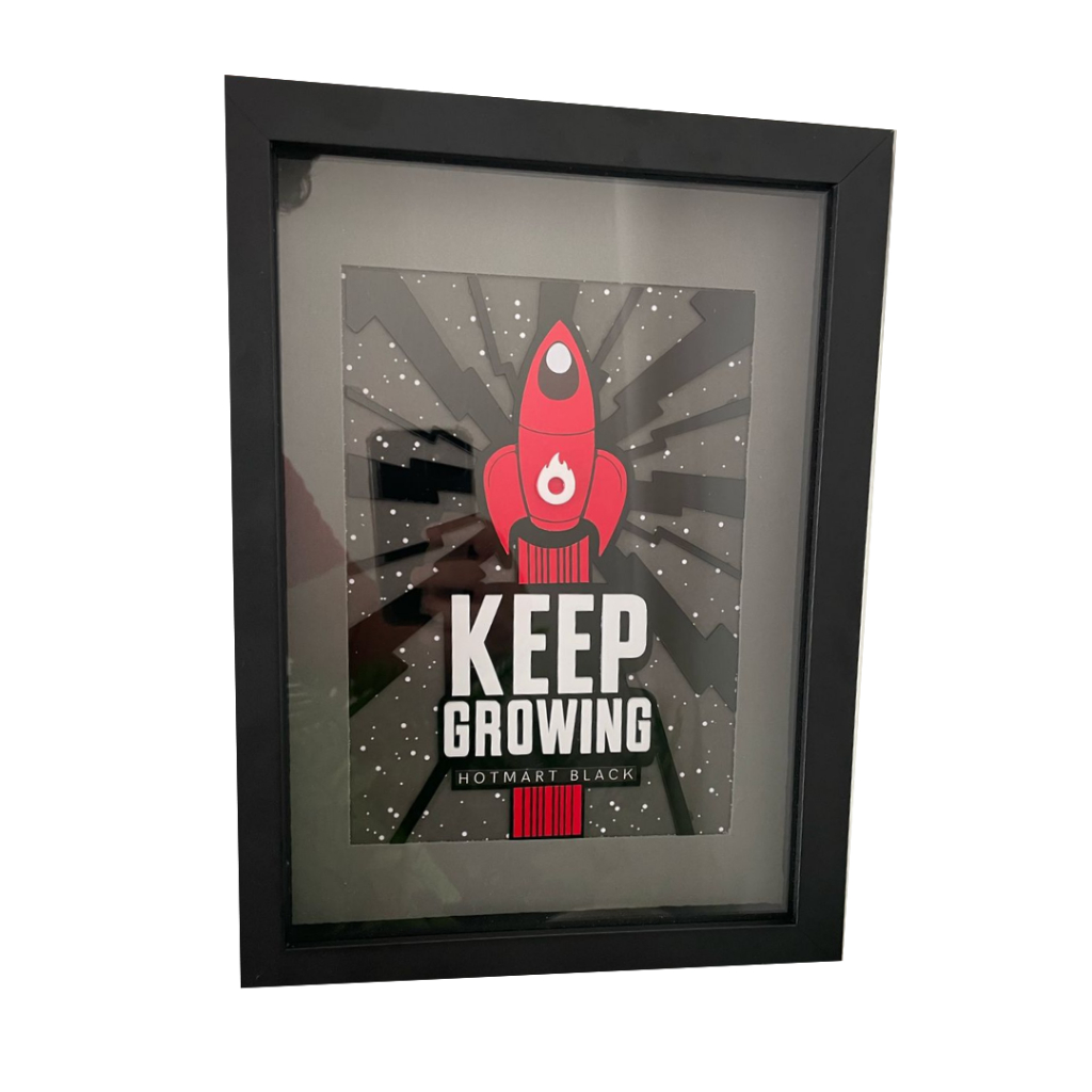 Placa Hotmart Black | Shopee Brasil