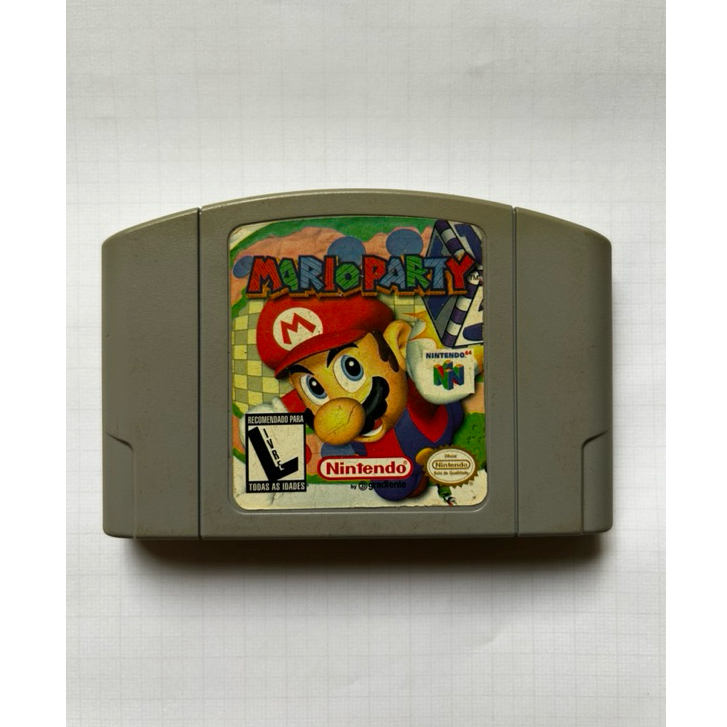 Jogo Nintendo 64 Original (N64) - Mario Party - Modelo Nacional ...