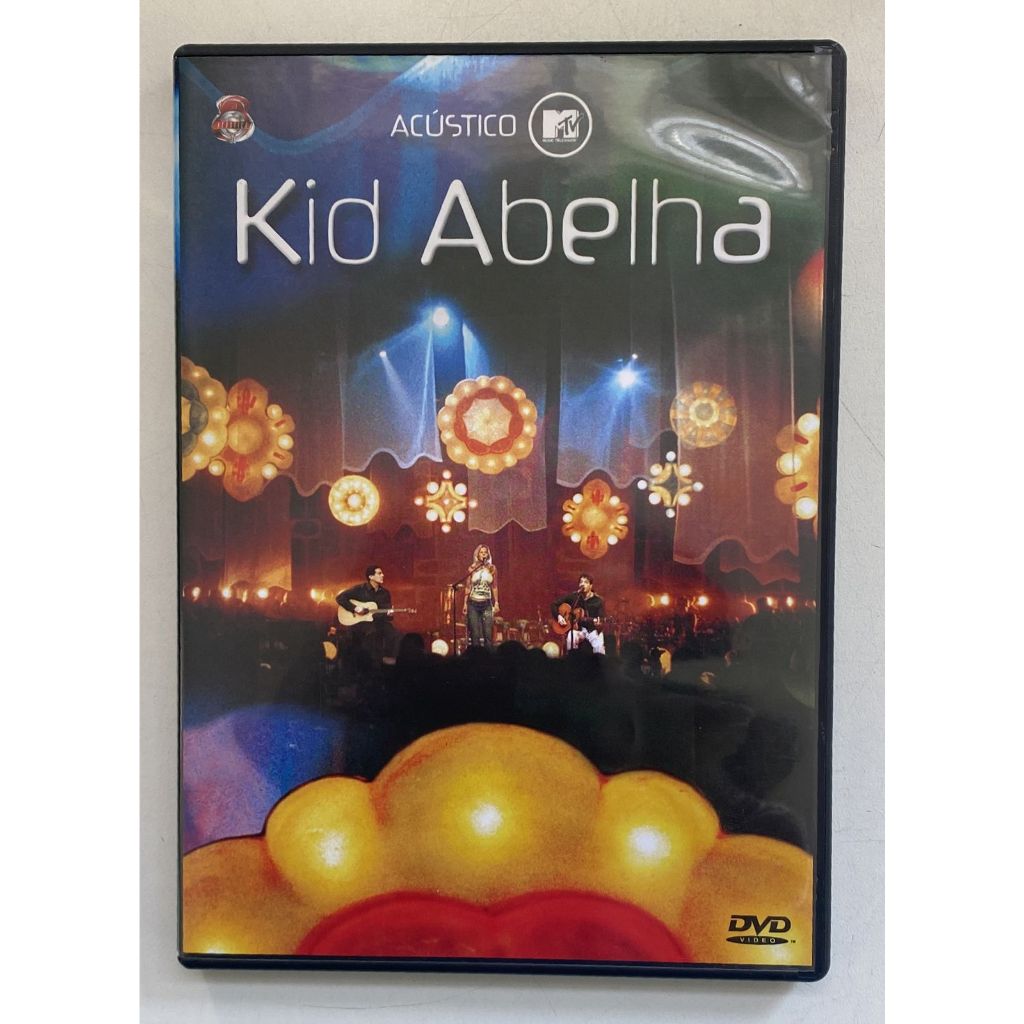 DVD Original - Kid Abelha - MTV Acústico | Shopee Brasil