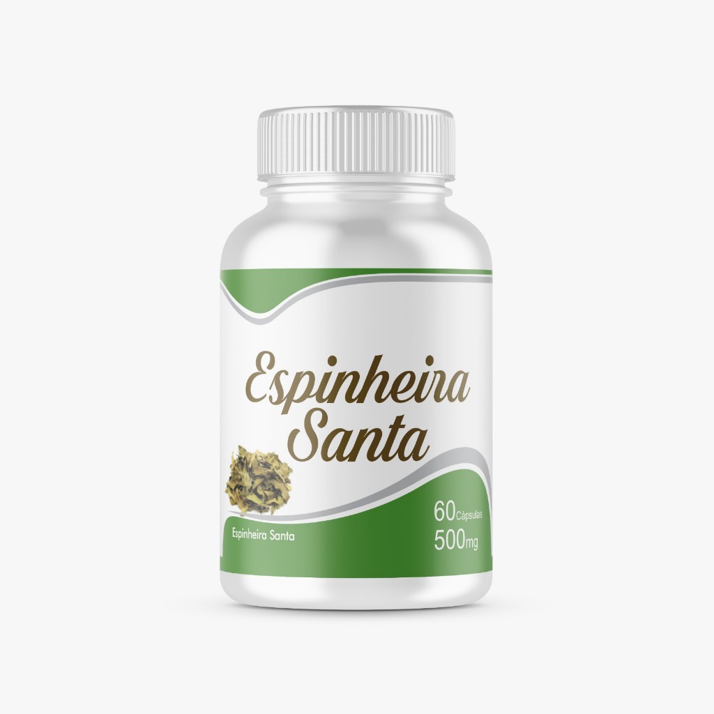 60 Caps Espinheira Santa Puro 500mg Shopee Brasil