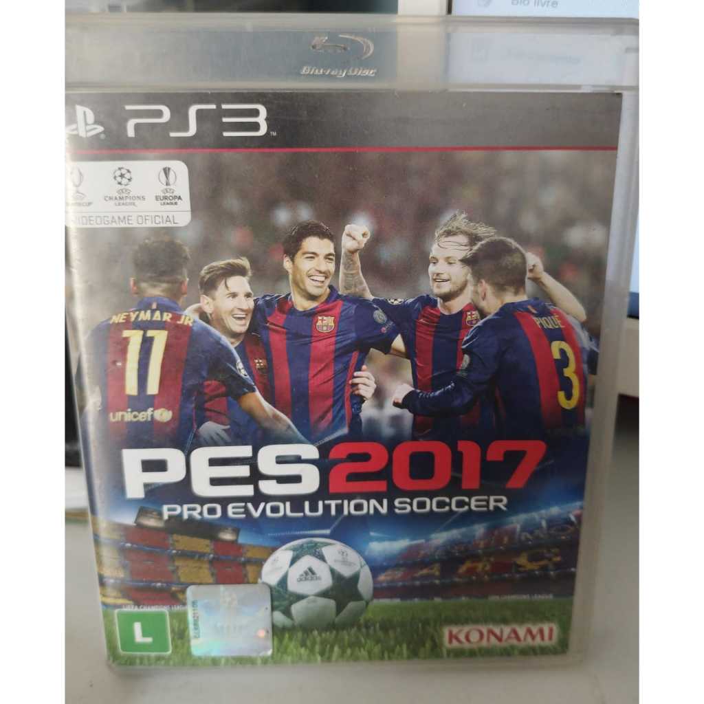 Jogo Pró Evolution Soccer - Pes 2017 Ps3 | Shopee Brasil