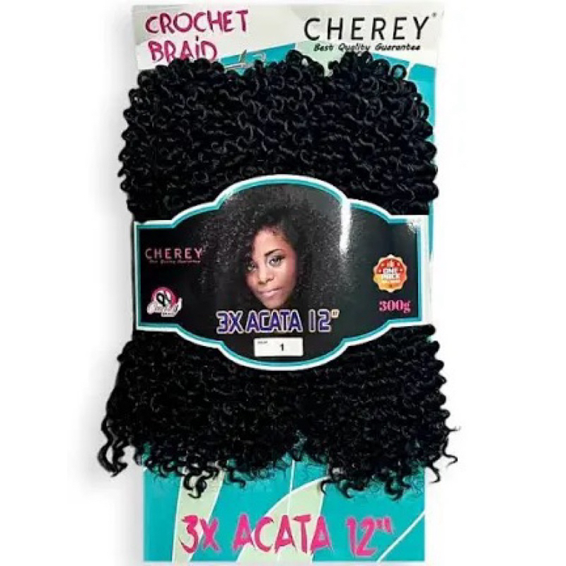 CABELO ORGÂNICO ACATA CHEREY CROCHETS BRAIDS | Shopee Brasil
