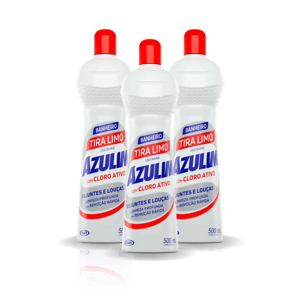 KIT C/ 3 UNID. TIRA LIMO AZULIM 500ML | Shopee Brasil