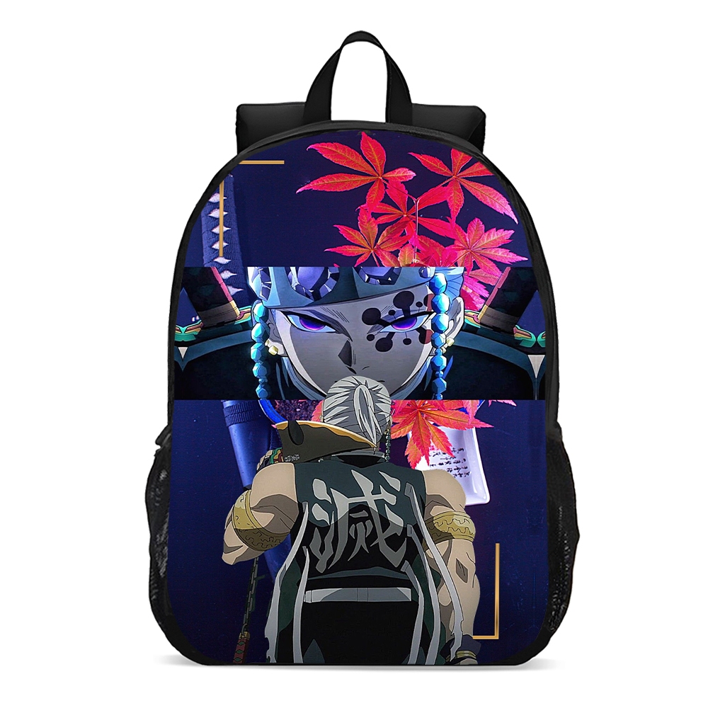 Mochila Escolar Infanto Juvenil Anime Demon Slayer Hashira Uzui ...