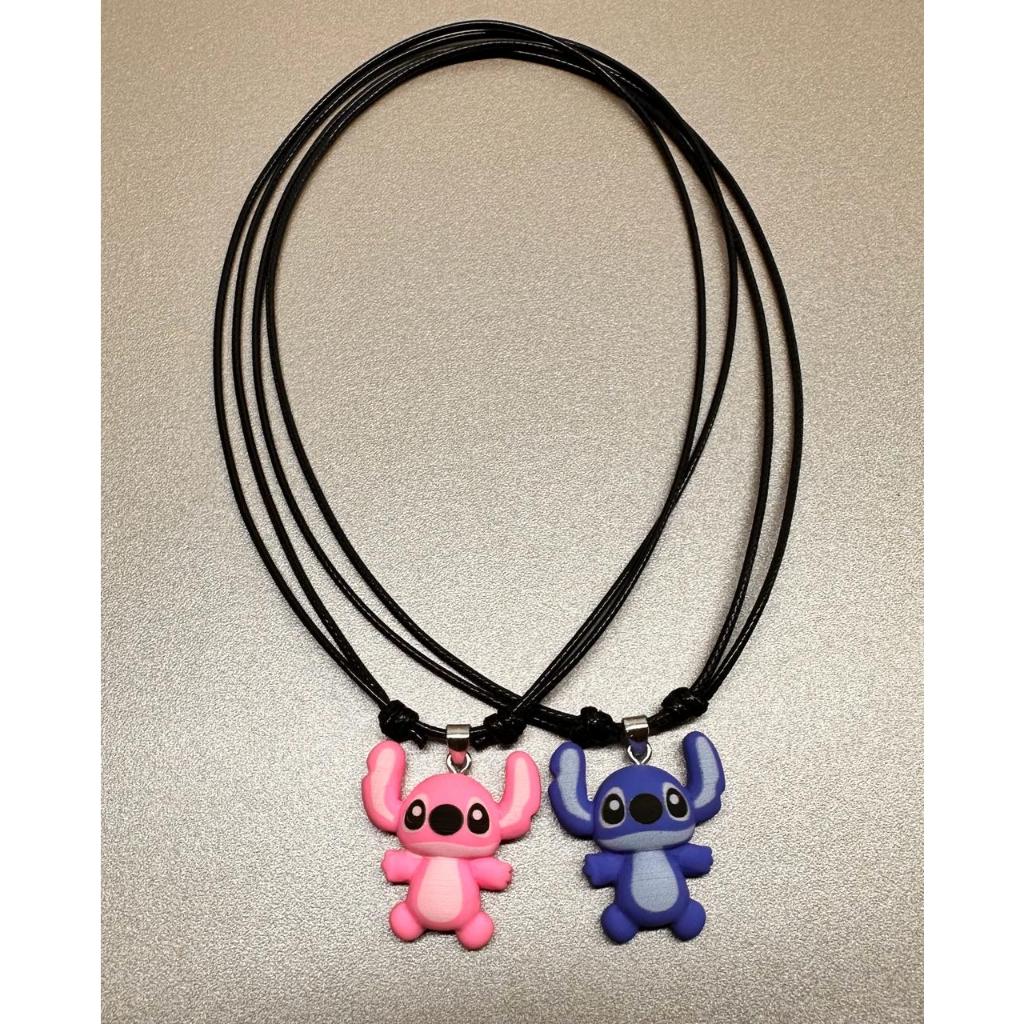 Colar de stitch e angel | Shopee Brasil