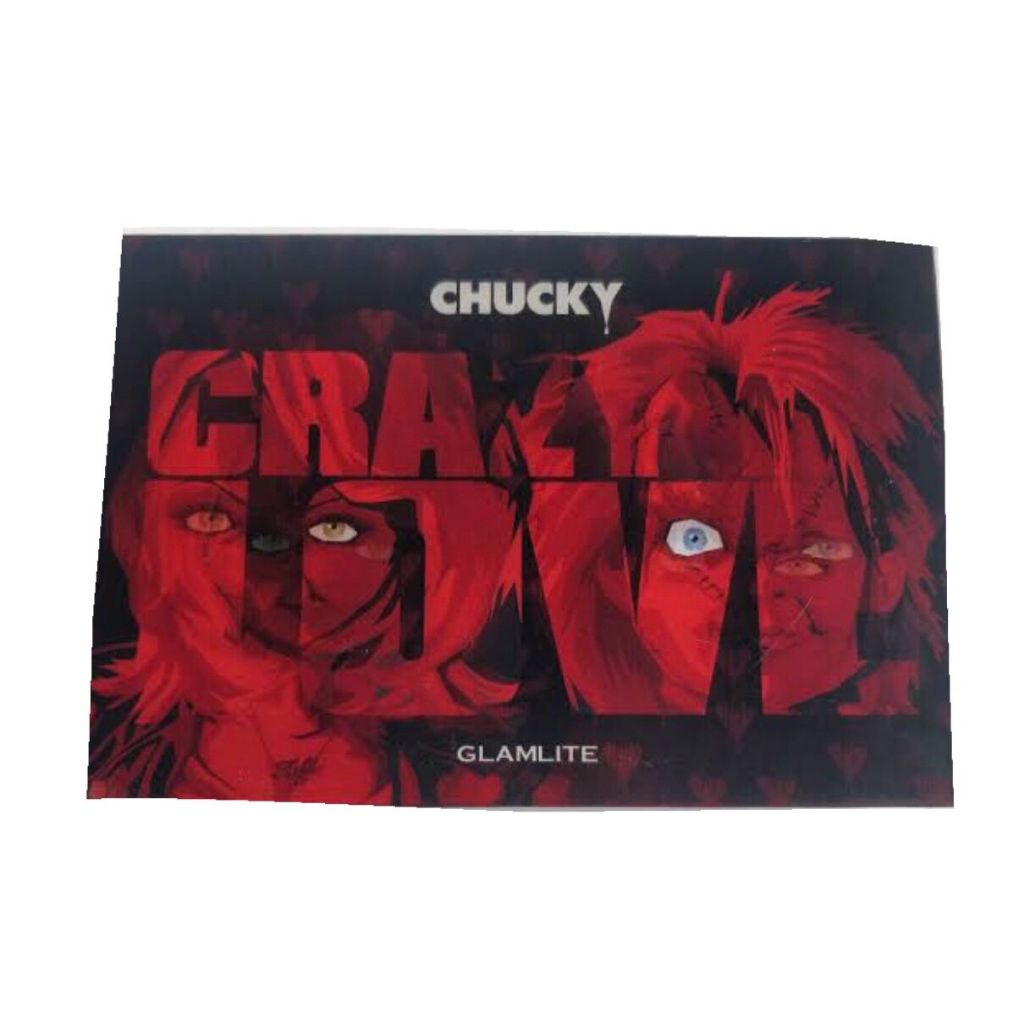 Paleta Sombras Crazy In Love De Chucky X Glamlite | Shopee Brasil