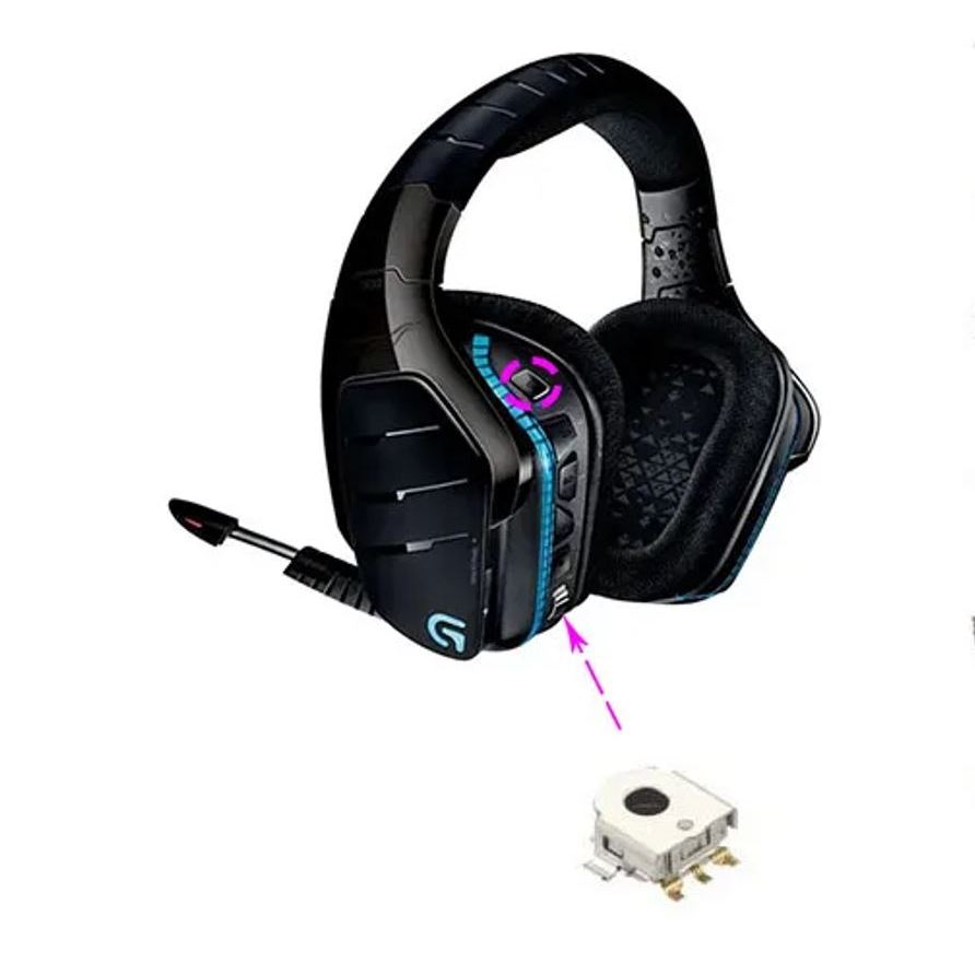 Reparo g935 g933 g635 g633 Headset Logitech - Reparo volume - Mal ...