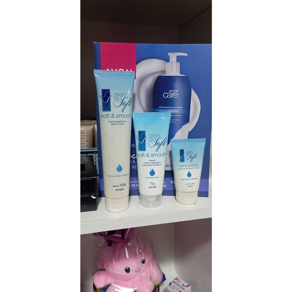 Avon Creme Depilatório Skin So Soft com Complexo Hidratante CORPO/ROSTO ...