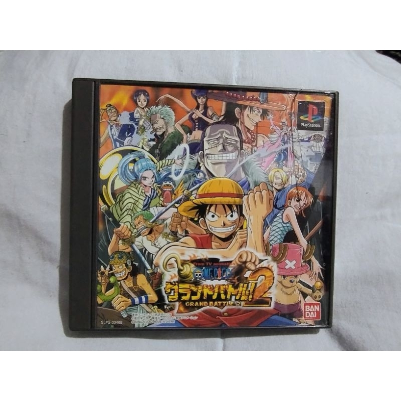 One Piece Grand Battle 2 Original PS1 Japonês | Shopee Brasil