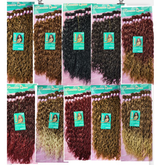 CABELO FIBRA ROMANCE QUEEN - DEEP 75CM MARCA;ZHANGHAIR | Shopee Brasil